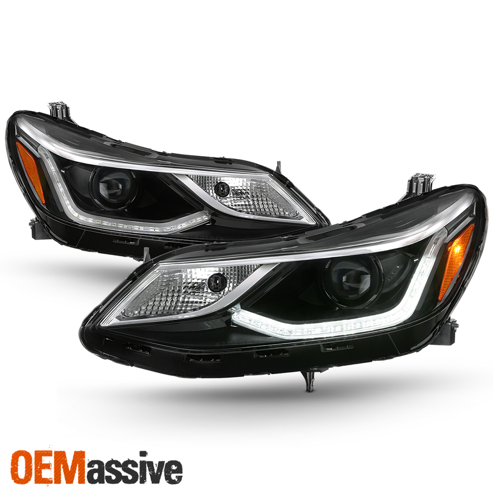 For 2016-2019 Chevy Cruze DRL LED Projector Headlight Driver+Passenger ...