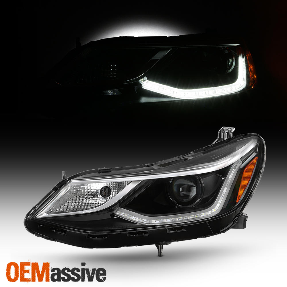 For 2016-2019 Chevy Cruze DRL LED Projector Headlight Driver+Passenger ...