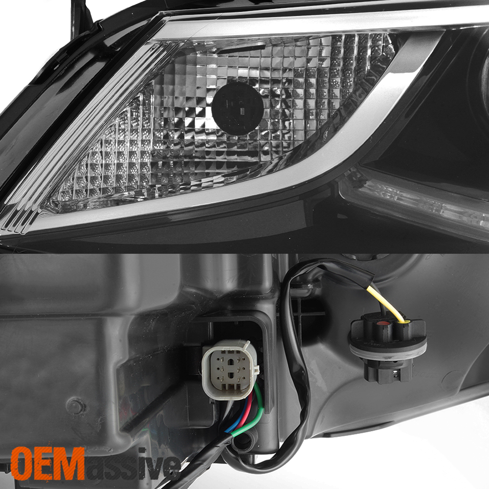 For 2016-2019 Chevy Cruze DRL LED Projector Headlight Driver+Passenger ...