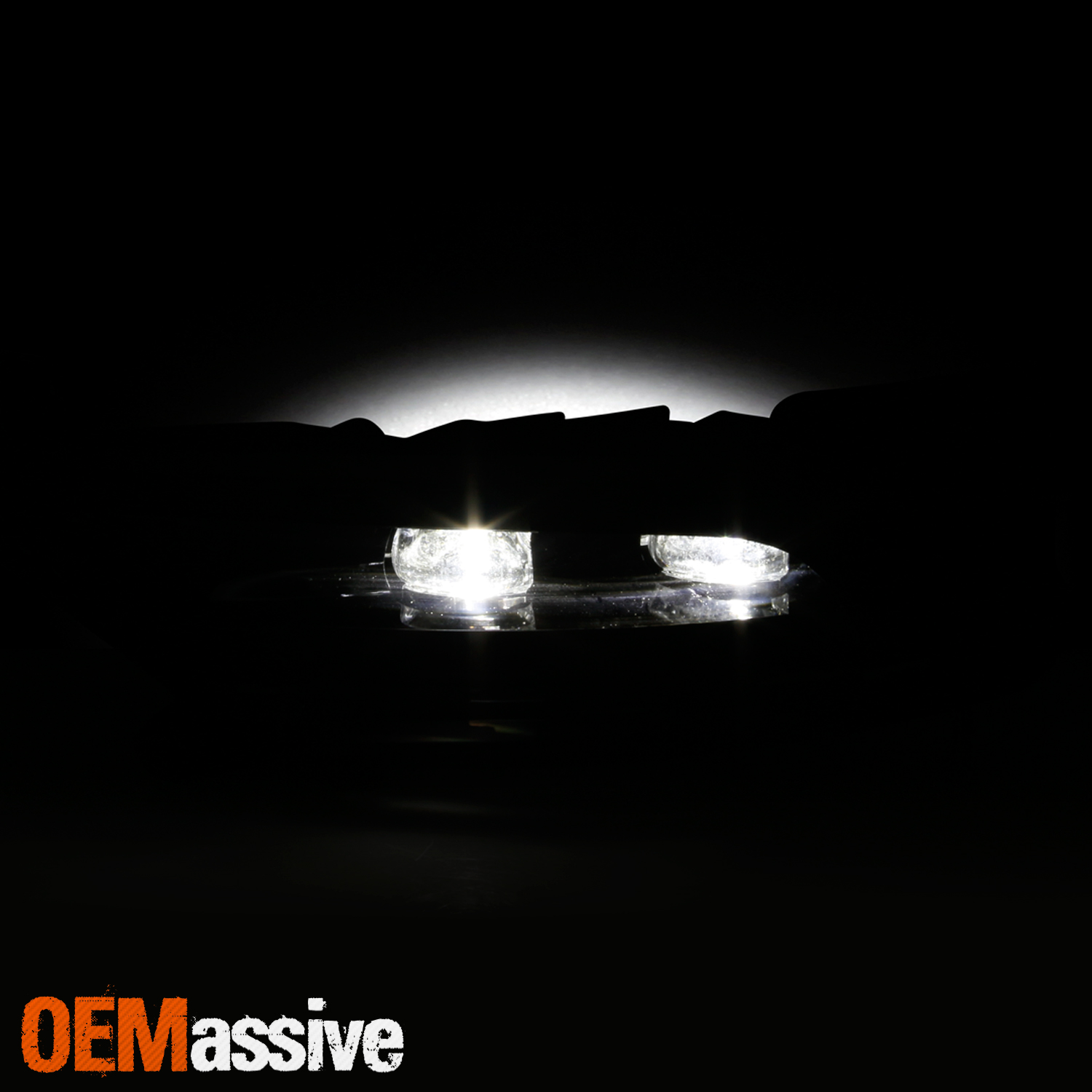 For 2015-2020 Chrysler 300 LED Chrome Fog Lights Pair Driver+Passenger ...